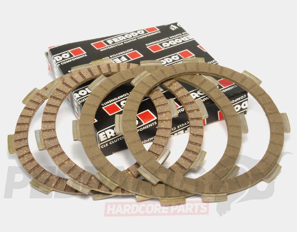 Ferodo Racing Clutch Friction Plates- YBR125 | Pedparts UK