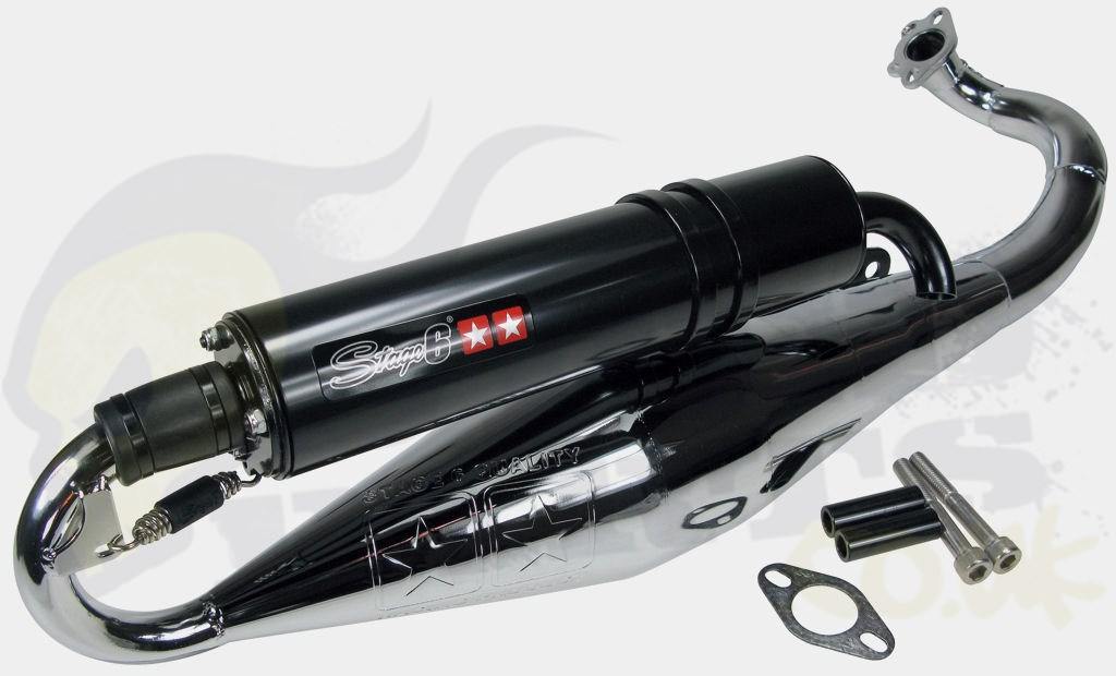Stage6 Pro Replica Exhaust - TGB/ Morini 50cc | Pedparts UK