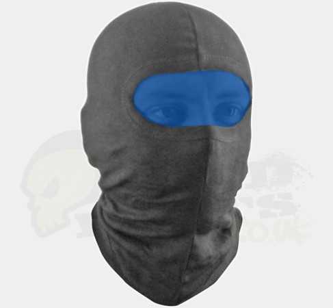 Black Silk Full Face Balaclava | Pedparts UK