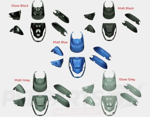 Body Panel Set- Peugeot Kisbee Euro4 50cc | Pedparts UK