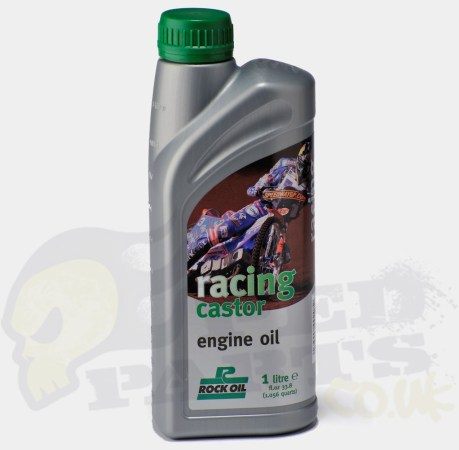 Racing Castor Engine Oil- Rock Oil | Pedparts UK