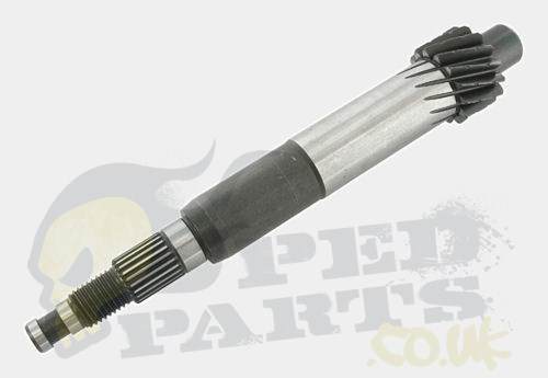 Piaggio Primary Gear Box Shaft - 14T | Pedparts UK